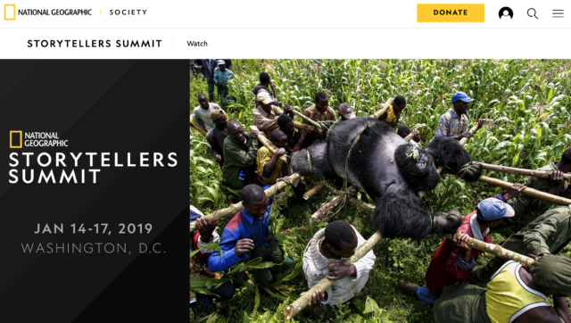 » National Geographic Storytelling Summit